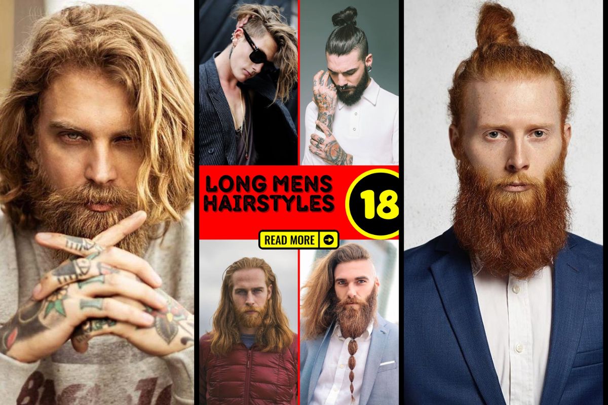 Long Men's Hairstyles 18 Ideas: The Ultimate Guide to Fashionable and ...
