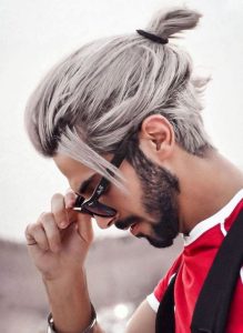 Men's hair color 20 ideas: Embodying gray hair with style and ...