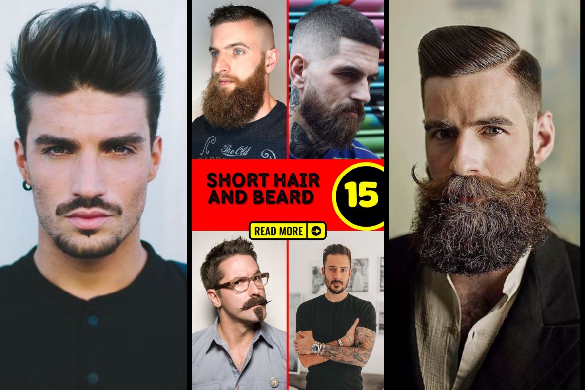 Short hair and beard 15 ideas: The perfect combination for a stylish ...