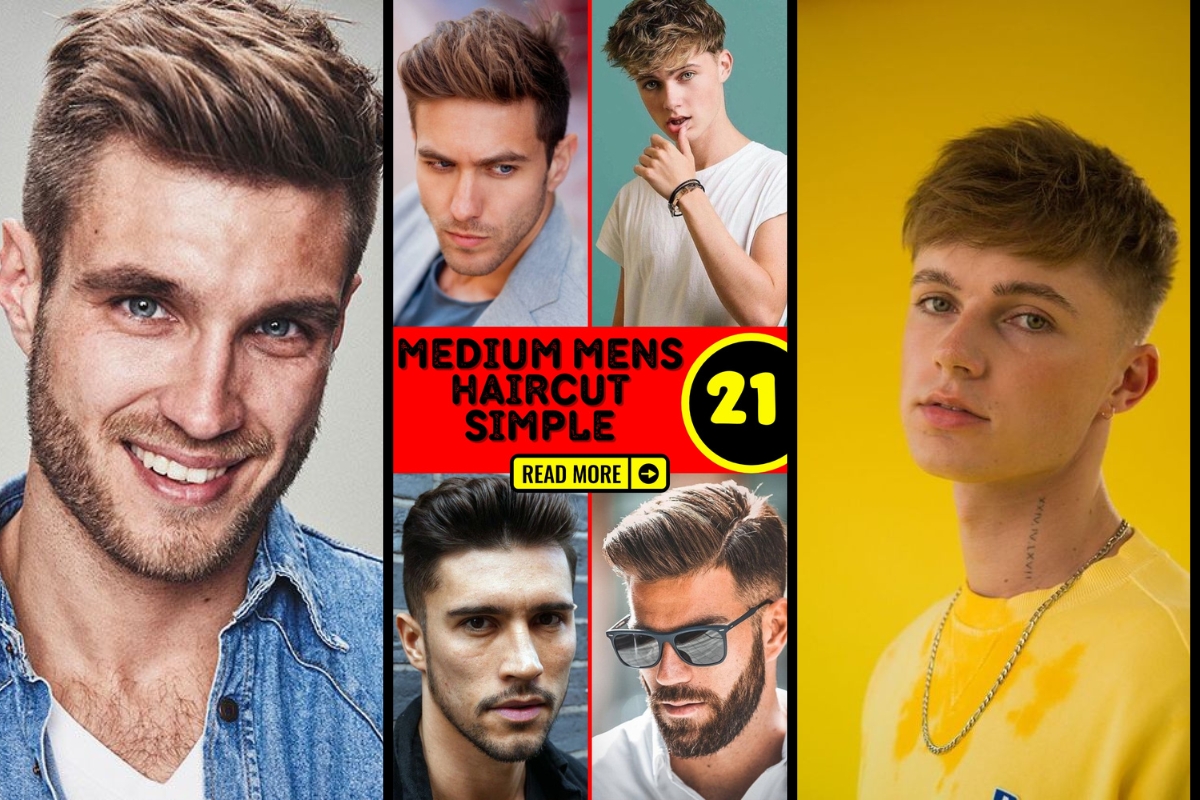 Stylish and trendy look with a simple men's haircut 21 ideas - mens ...