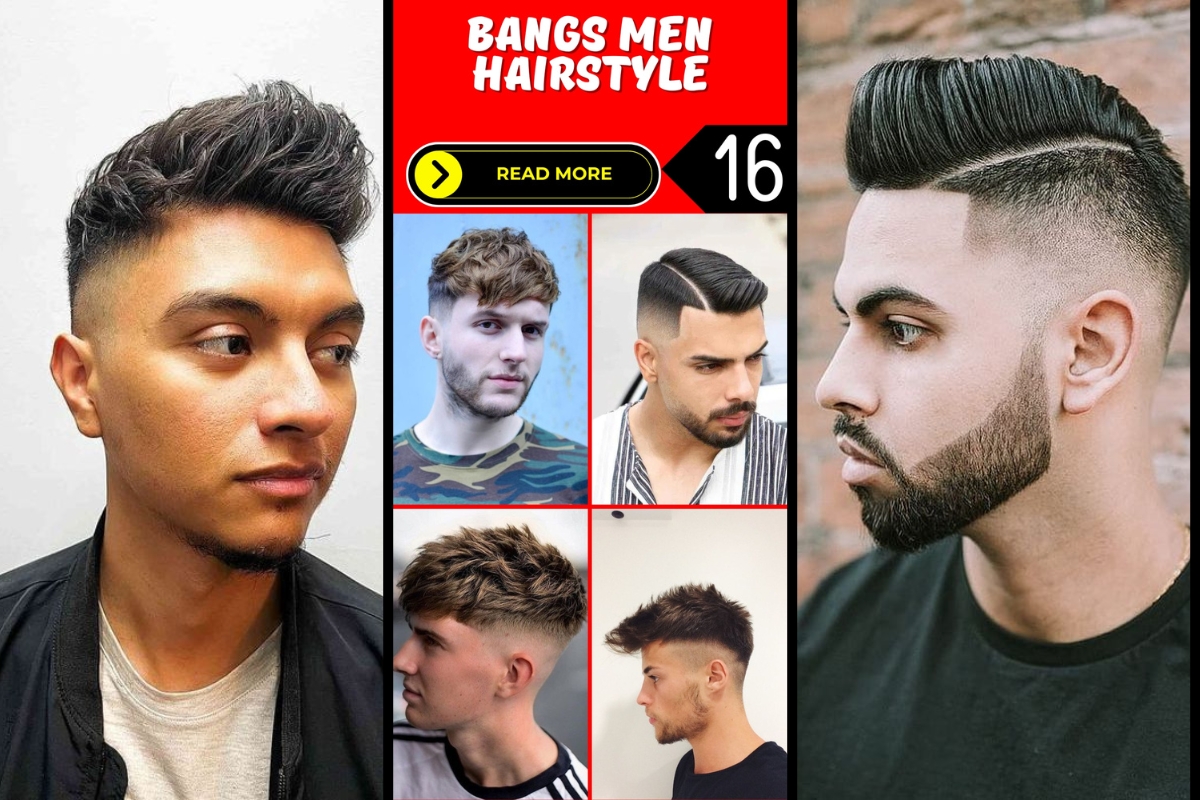 Men's hairstyles with bangs 16 ideas: Enhance your style with bold and ...