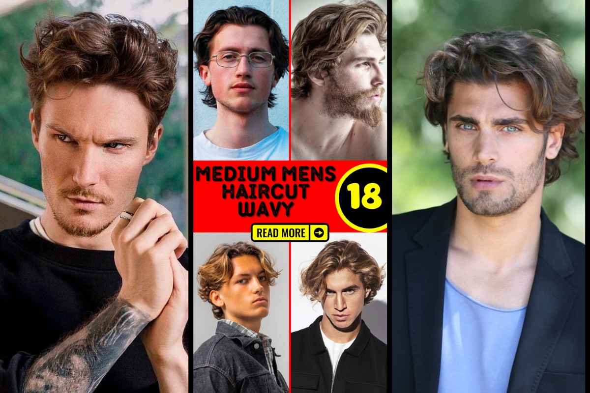 Spectacular medium men's haircut 18 ideas for wavy hair - mens-talk.online