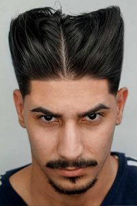 Style Mastery: Mid-cut haircut with middle parting 16 ideas - mens-talk ...