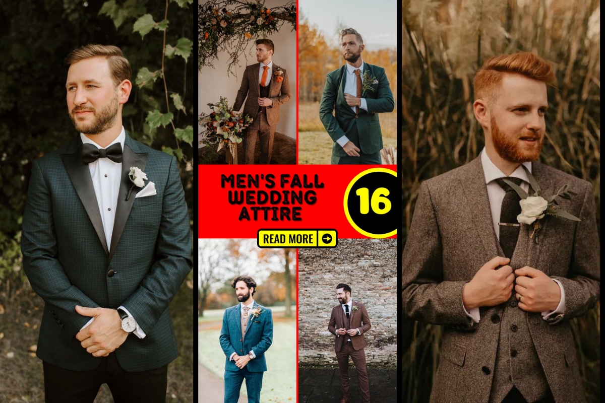 Men's fall wedding outfits 16 ideas: Accentuate your style for your ...