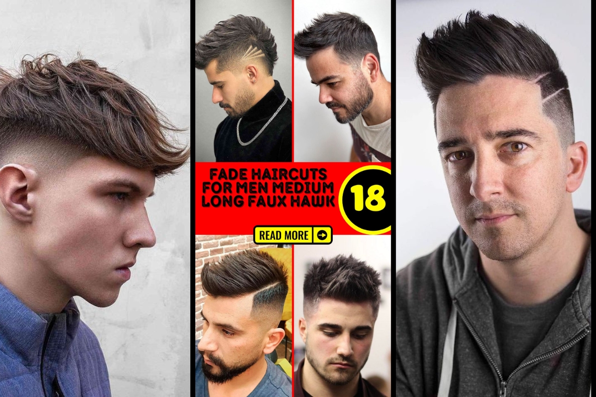 Revealing the most fashionable men's fade haircuts: Faux mid-length ...