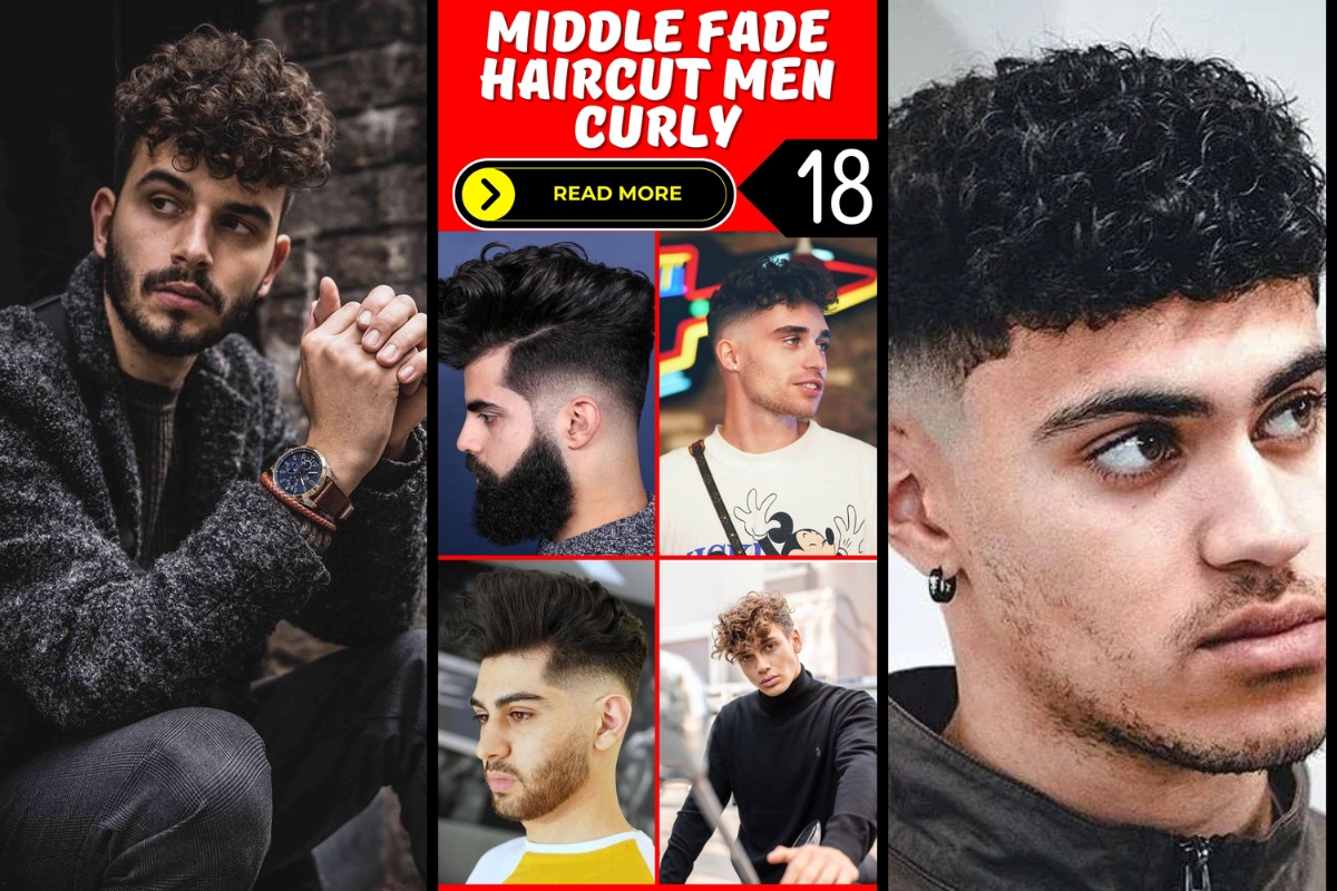 Mastering the Middle Fade haircut for curly hair: 18 best ideas and ...
