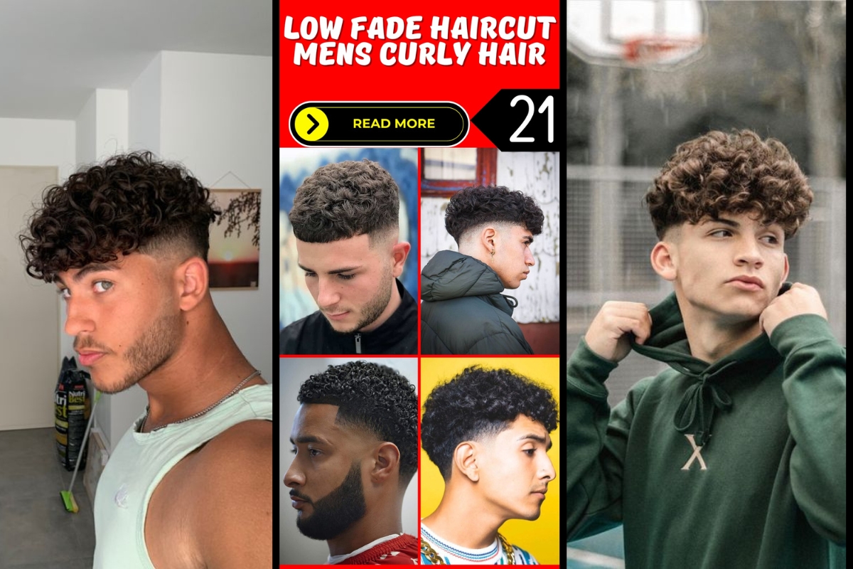 Mastering the Low Fade cut: 21 perfect ideas for men with curly hair ...