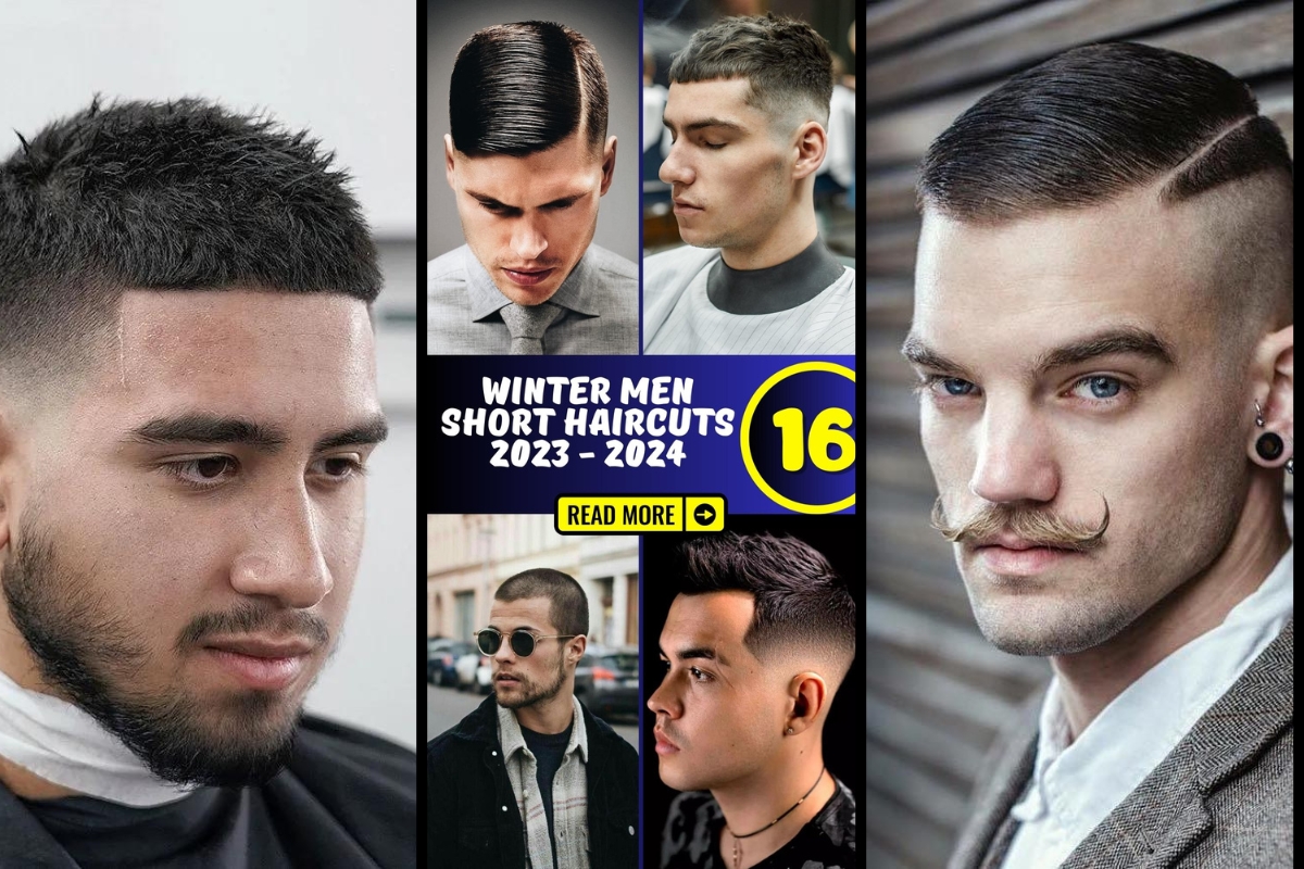 Winter men's short haircuts 2023 - 2024 16 Ideas: Stay stylish in the ...