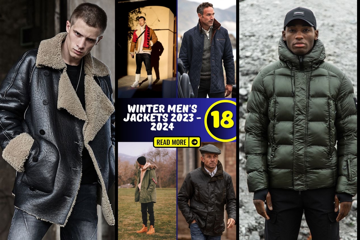 Men's winter jackets 2023 - 2024: 18 best ideas for staying warm and ...