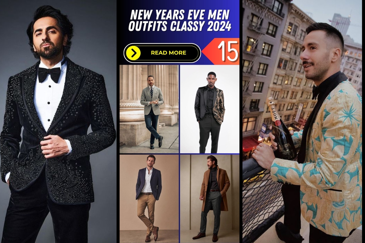 Classy 2024 New Year's Eve men's outfits 15 ideas: Enhance your style - mens-talk.online