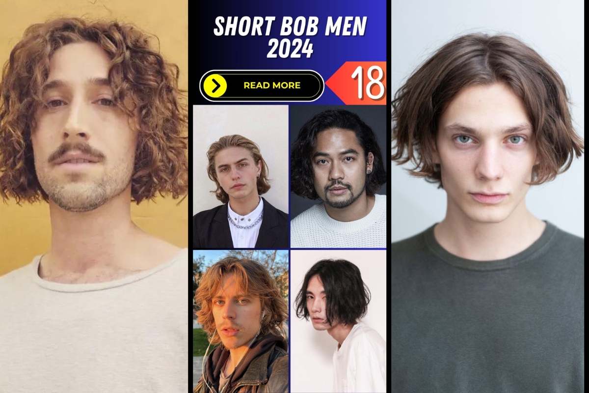 Men's short bob haircuts 2026: 18 best ideas and inspiration - mens ...