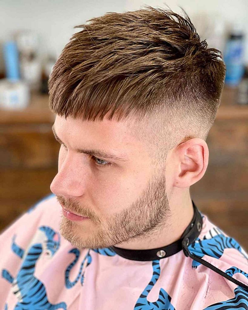 Short haircuts with bangs for men: 15 best ideas for 2024 - mens-talk ...