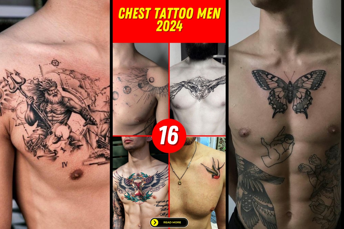 Explore 2024's Top Men Chest Tattoo Designs and Ideas