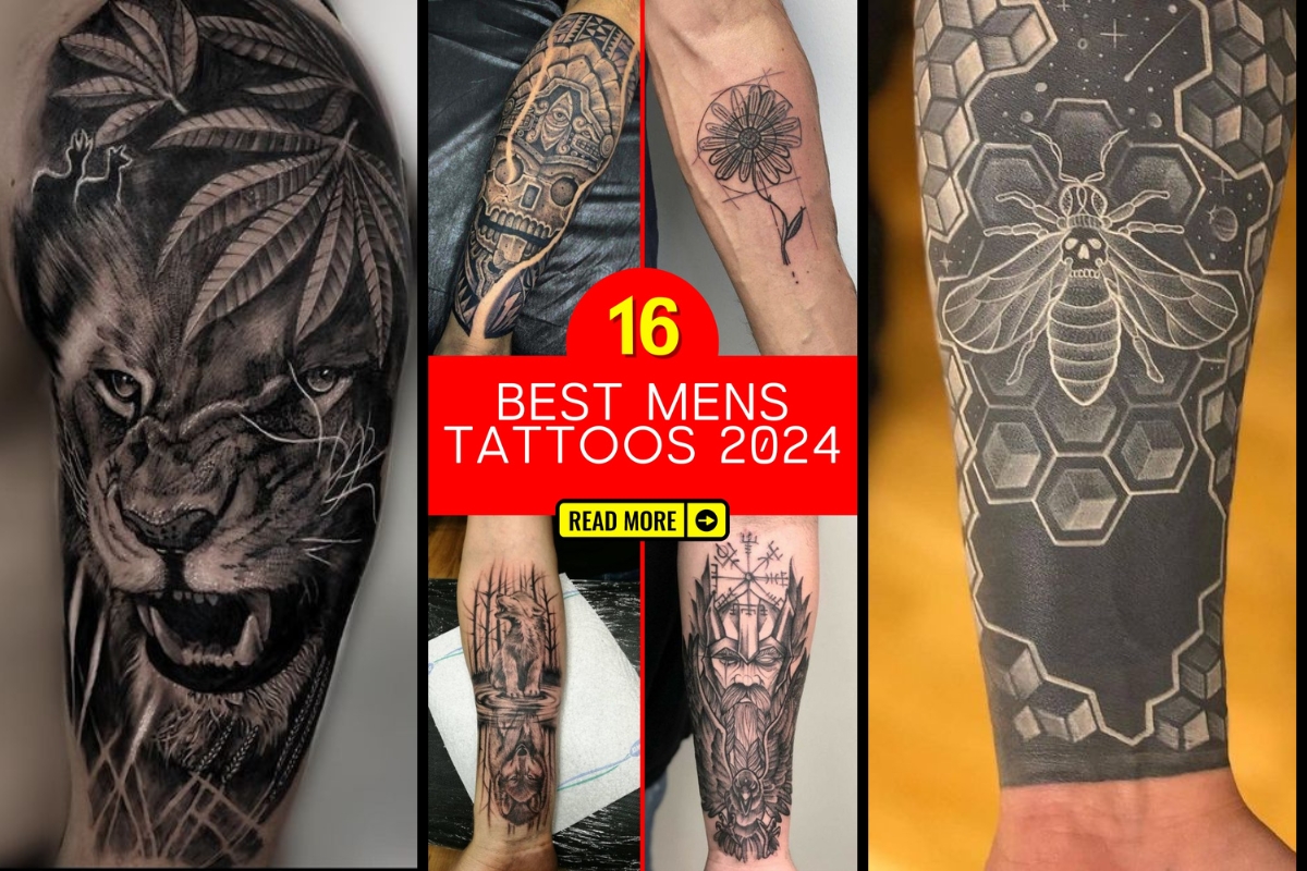 Top 2024 Men's Tattoo Ideas: Arm Sleeves to Unique Designs