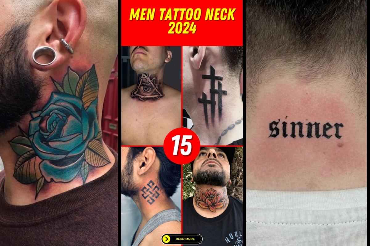 Men's Neck Tattoo Ideas for 2024: Find Your Unique Style