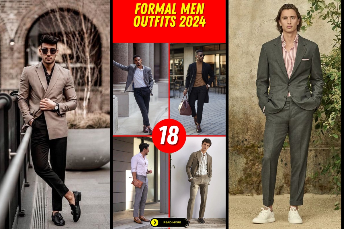 Formal Men Outfits 2024: Trendy Classy & Casual Business Looks