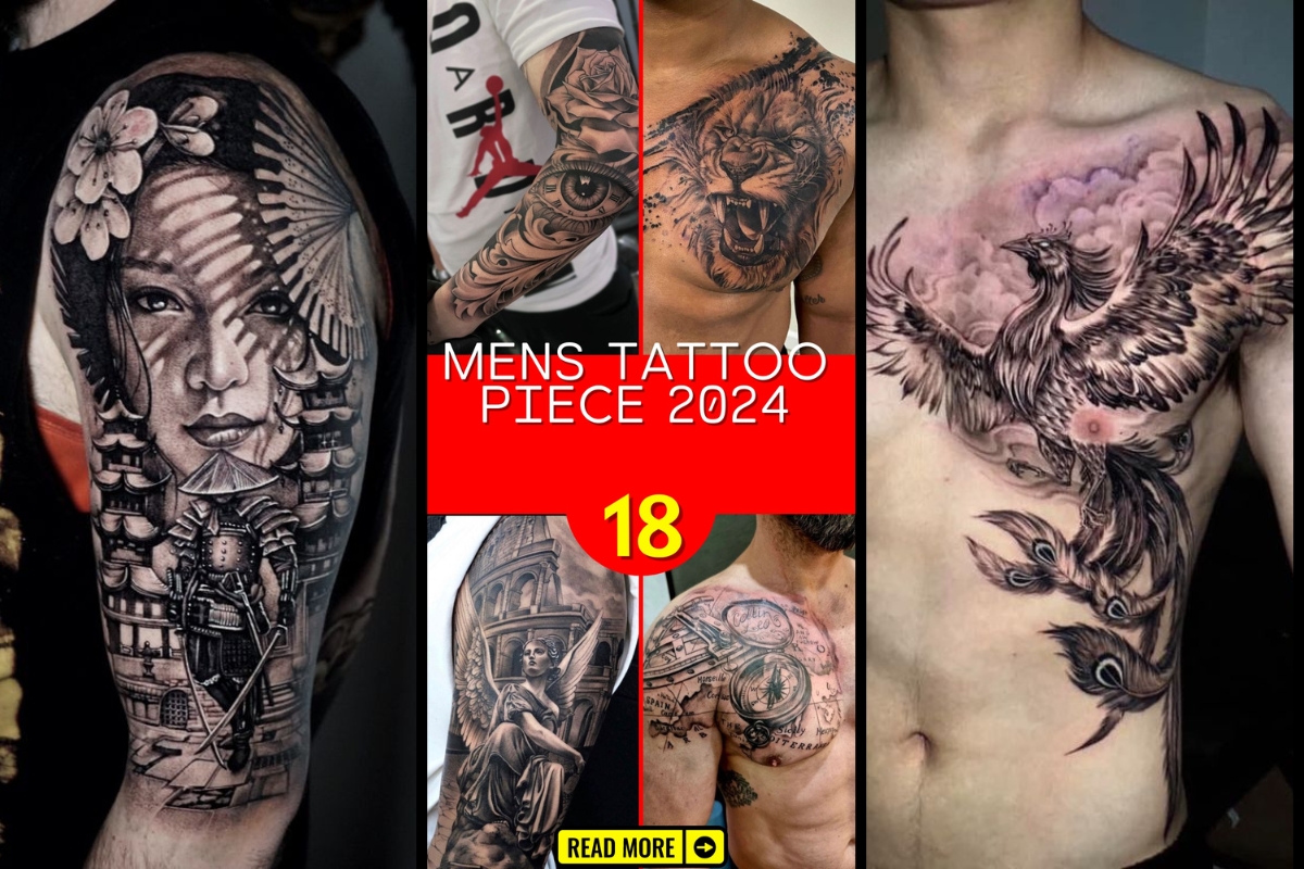 Explore 2024 Men S Tattoo Trends Chest Leg Zodiac And Japanese Art