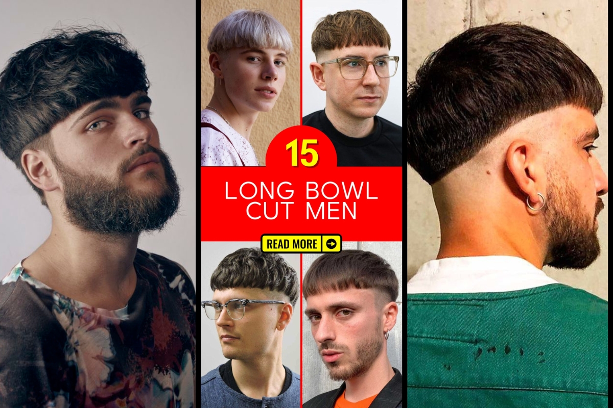 Trending Long Bowl Cuts for Men: Wavy, Shaggy & Modern Styles