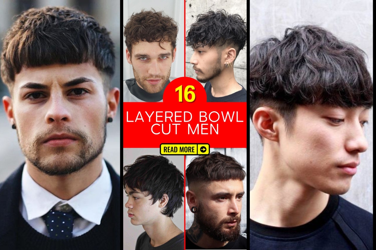 Stylish 2024 Men's Layered Bowl Cuts - Find Your Perfect Look