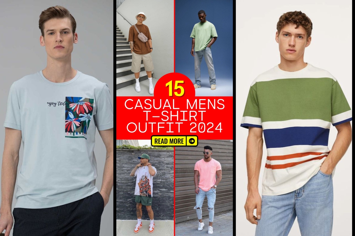 Effortless Men's T-Shirt Styles 2024: Fashion Meets Comfort
