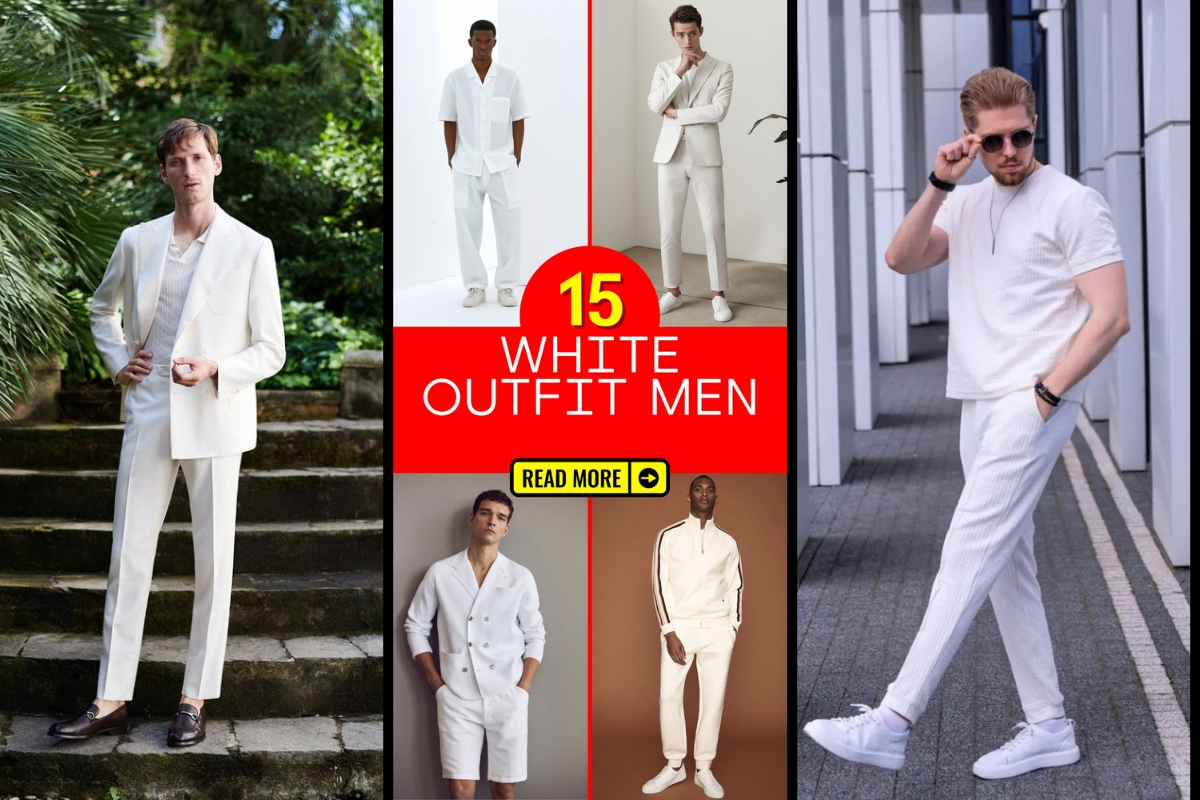 Timeless White Men's Outfits: Chic to Athleisure Style Guide