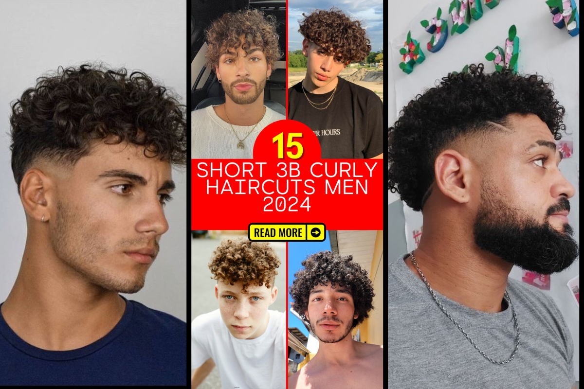 Best Short 3b Curly Haircuts for Men in 2024: Top Styles