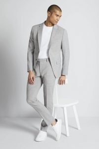 Elevate Your Style: Men's Grey Suits for Weddings, Casual, and Work