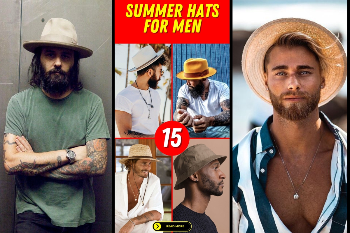 Top Men's Summer Hats: Fedora, Bucket, Panama & More