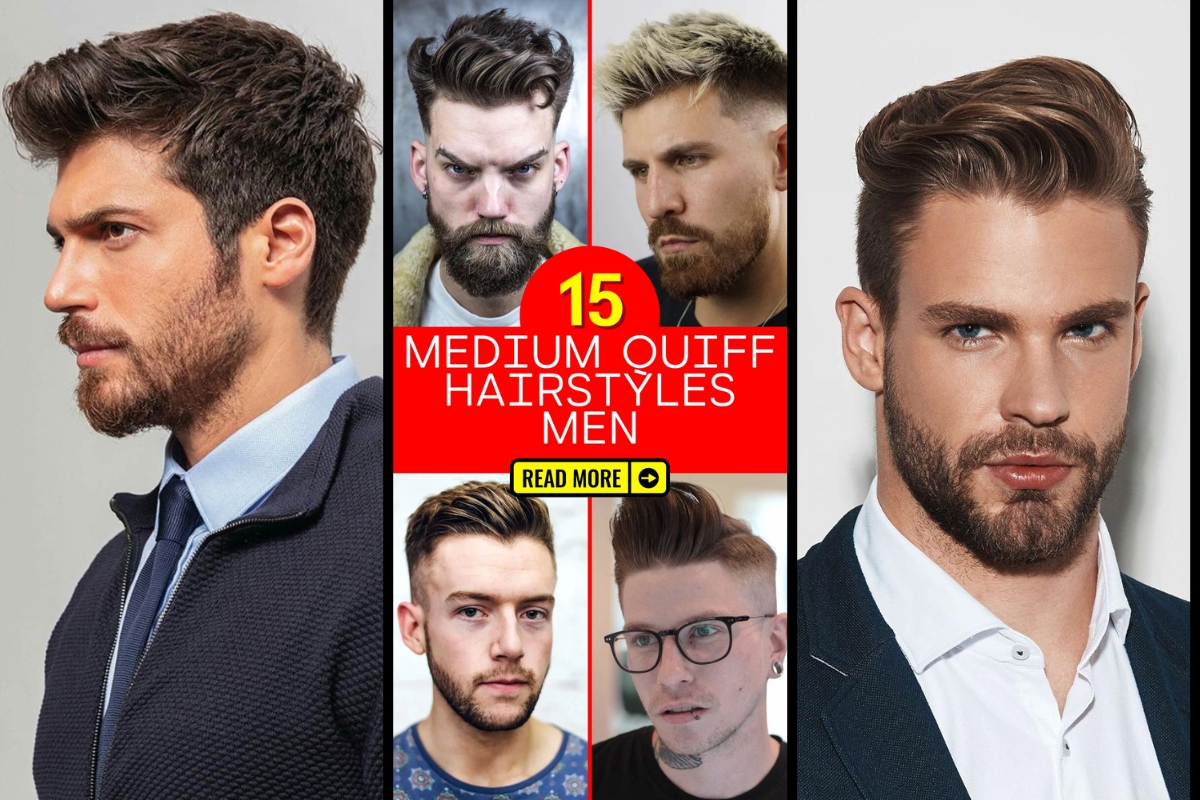2024's Top Medium Quiff Hairstyles – Classic to Modern Men's Looks