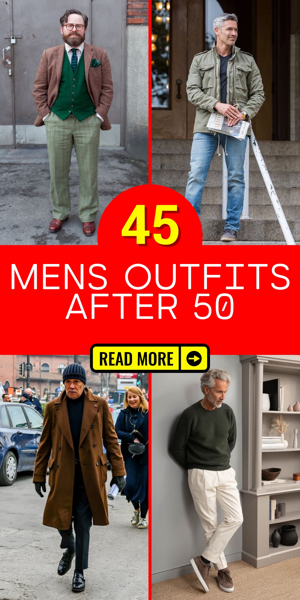 Men Over 50 Fashion Guide: Trends, Casual & Business Style Tips