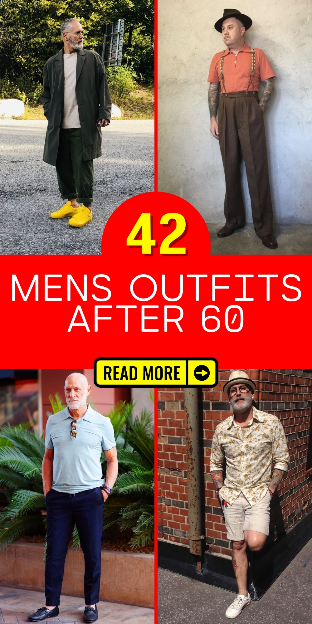 Stylish Outfits for 60+ Men - Embrace Fashion with Confidence