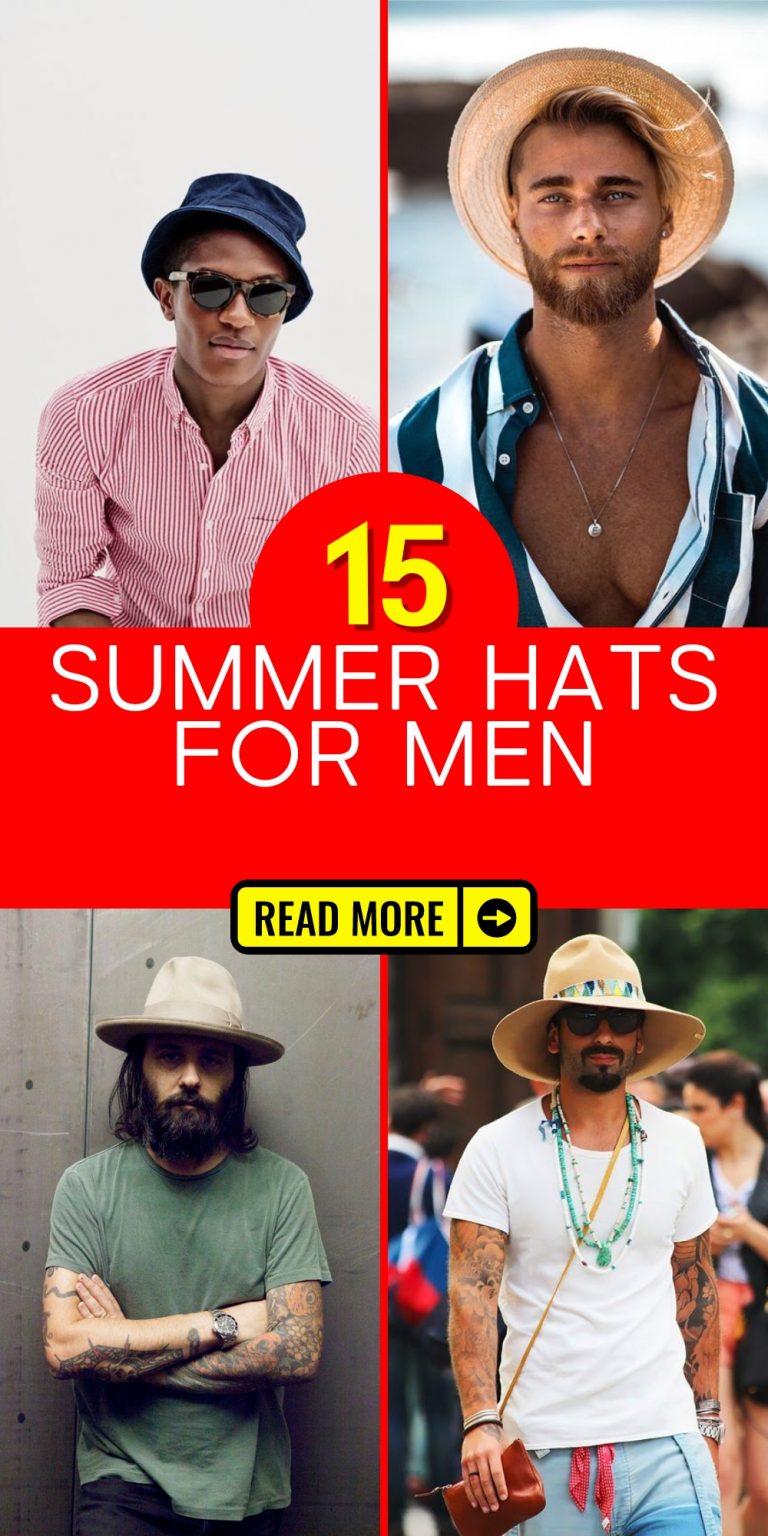 Top Men's Summer Hats: Fedora, Bucket, Panama & More