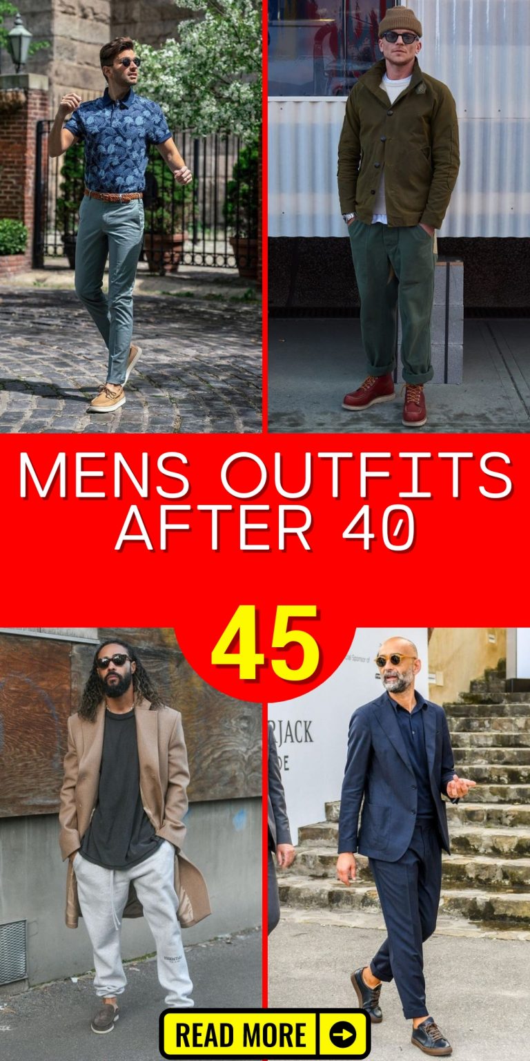 Men Over 40: Mastering Casual and Smart Styles - Fashion Trends 2024