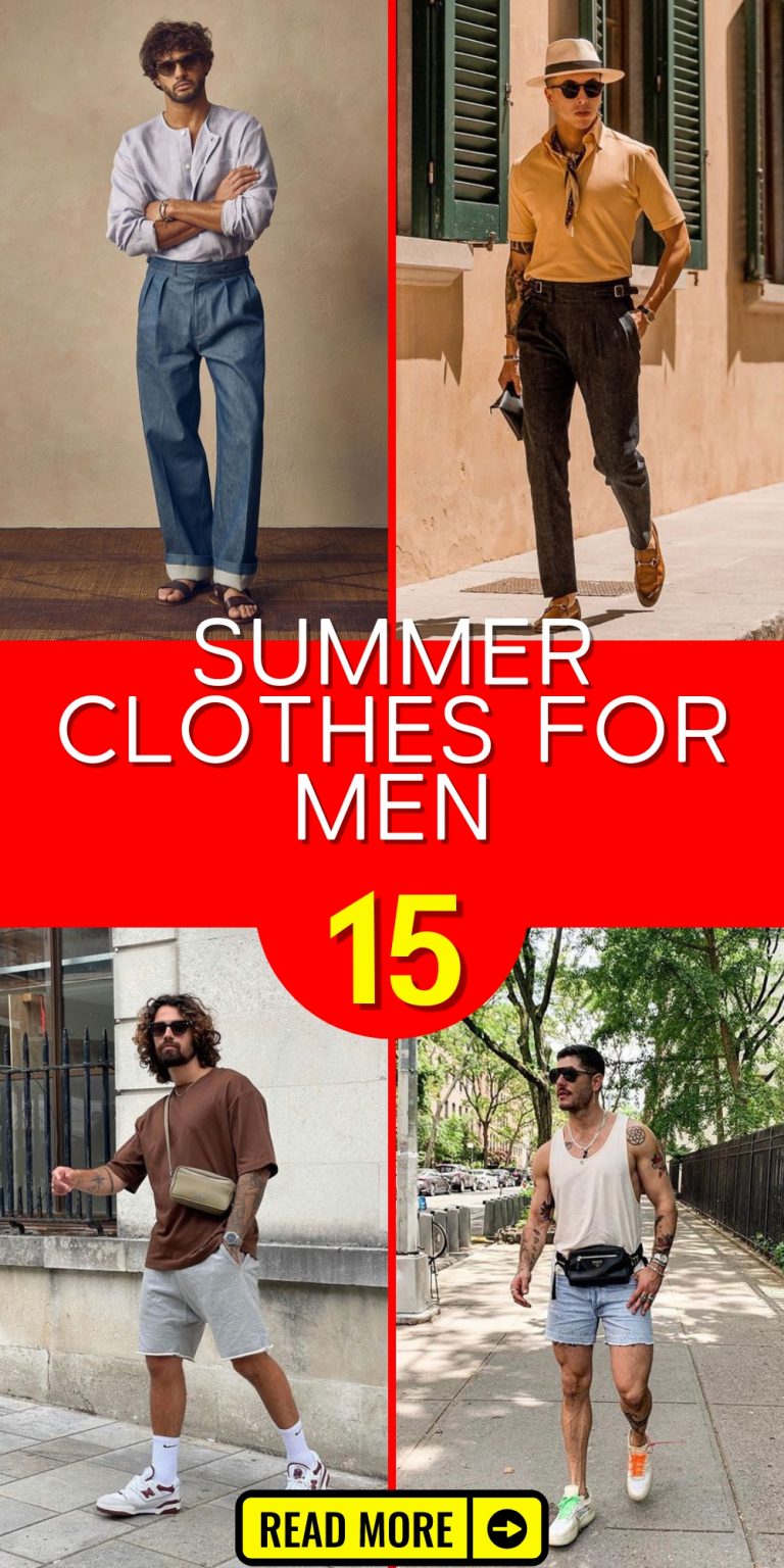 Men's Summer Fashion 2024: Beach to Streetwear Style Essentials