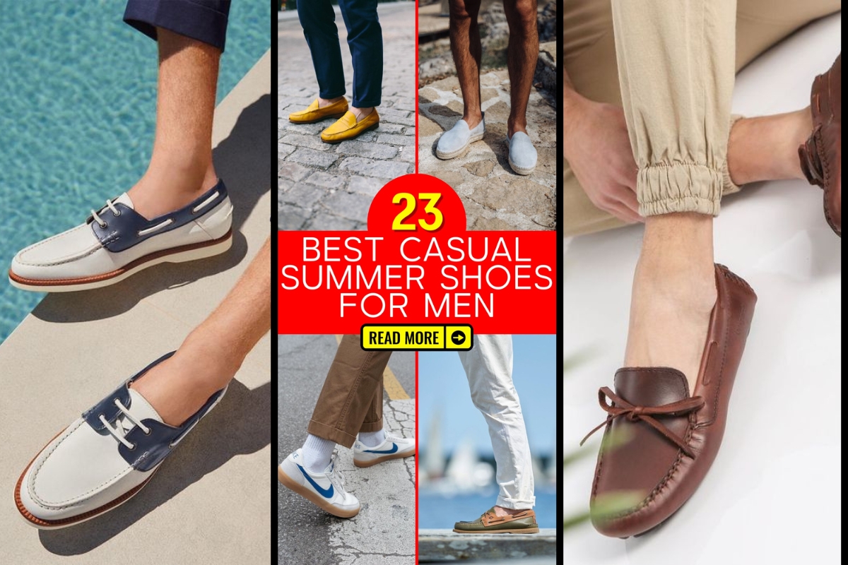 Summer's Best Men's Casual Shoes for Every Style and Occasion