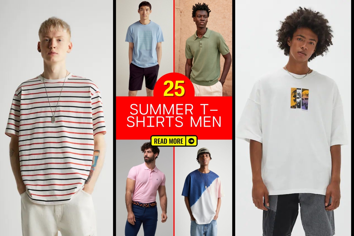Men's Summer T-Shirts: Casual Styles & Trendy Fashion