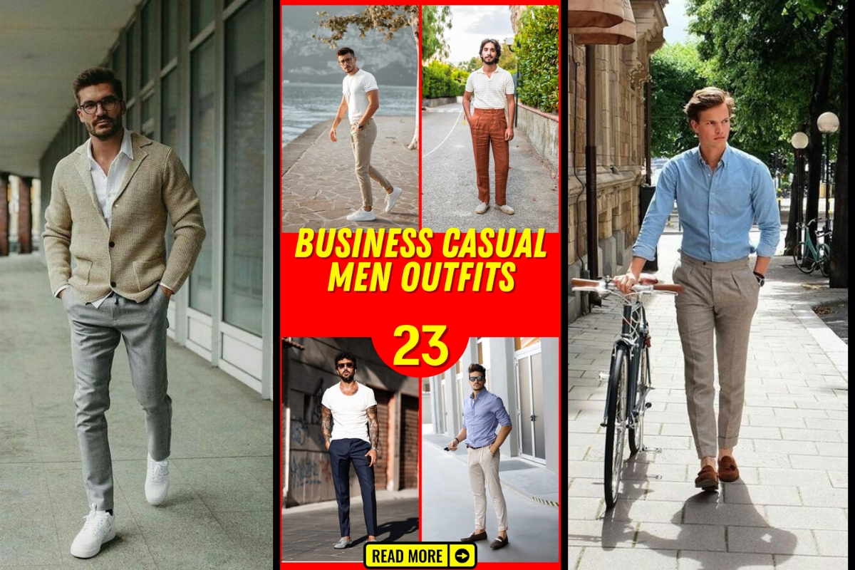 Men's Business Casual Attire - Blend Smart and Casual Seamlessly - May ...