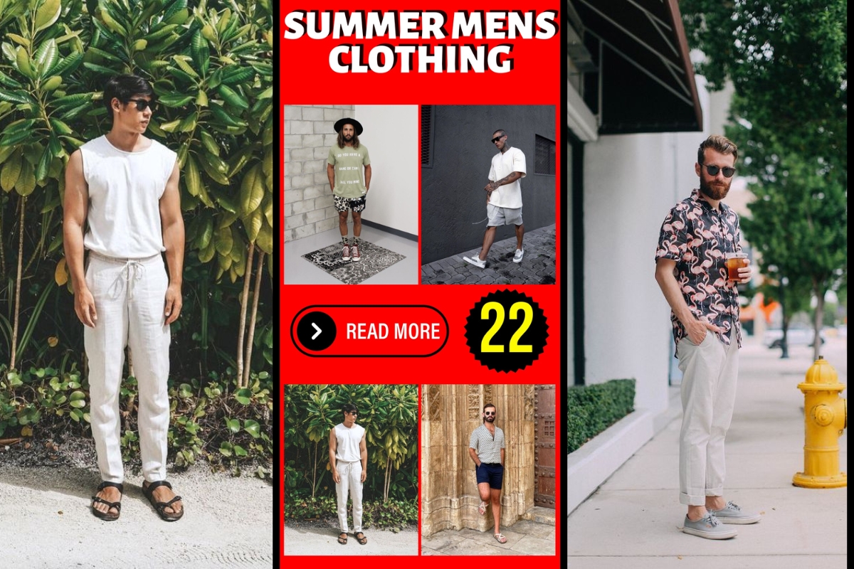 Explore Men's Summer Styles: From Beach Casual to Classic Elegance