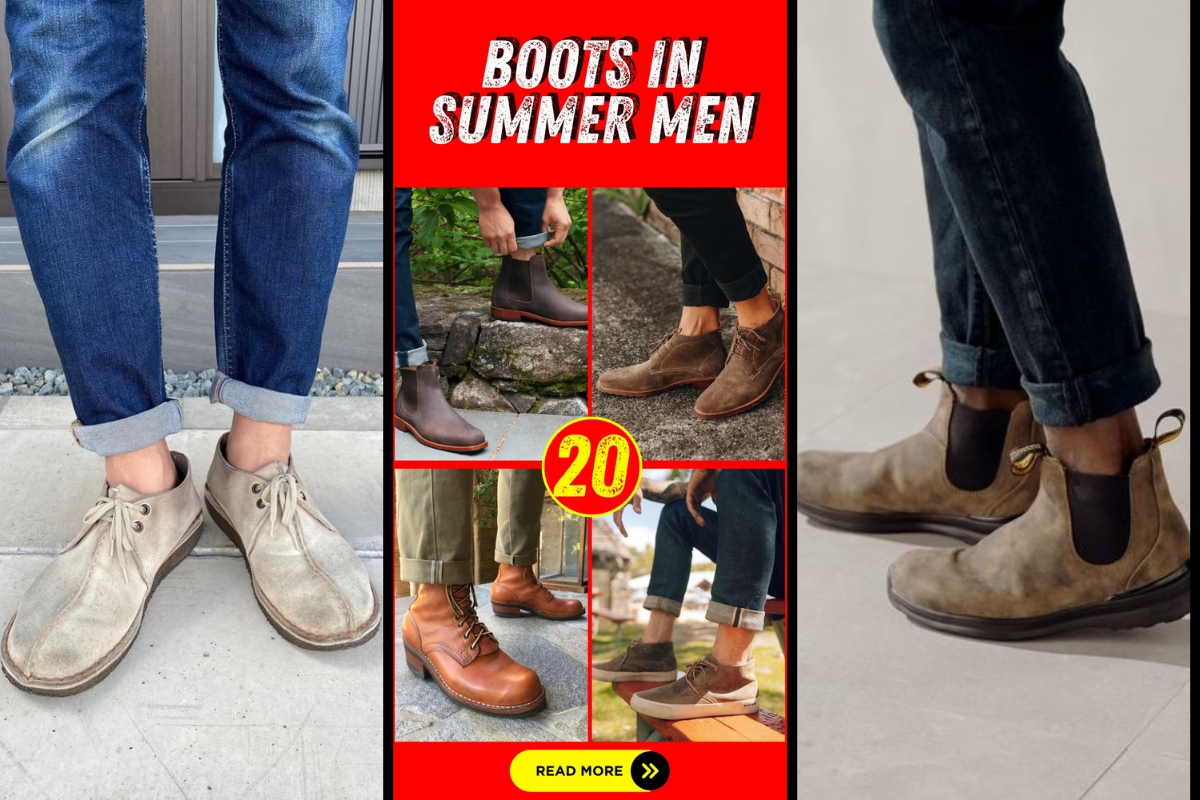 Men's Summer Boot Styles: From Classic Chelsea to Rugged Workwear