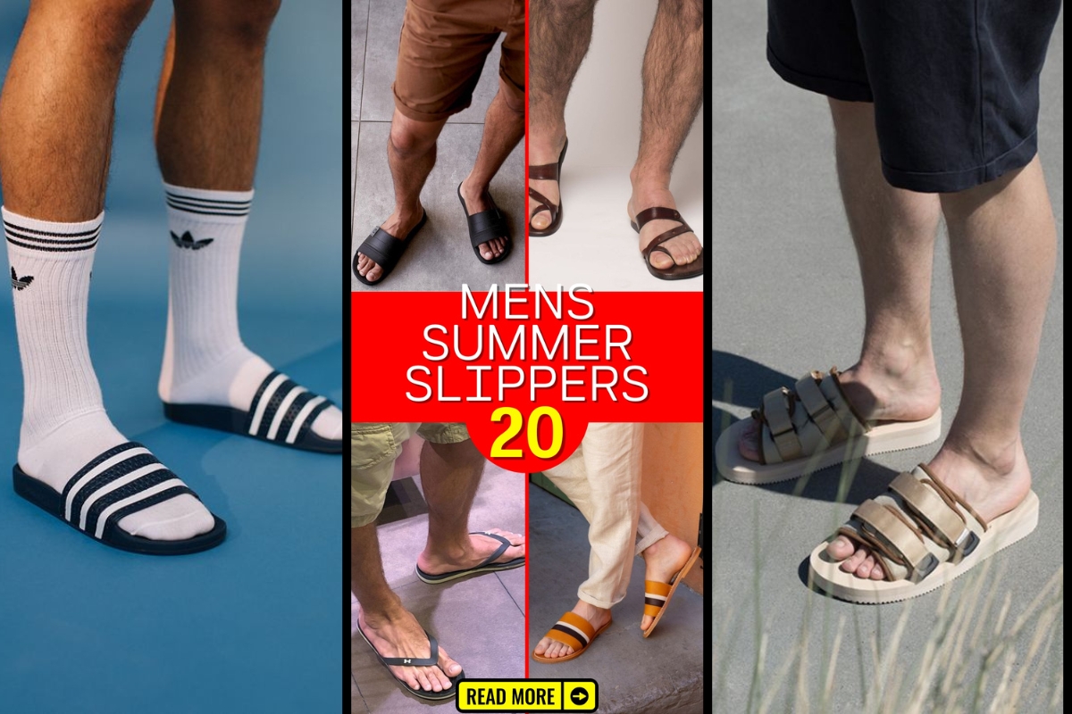 Men's Summer Sandals 2024: Trendy Leather & Comfy Sport Slides