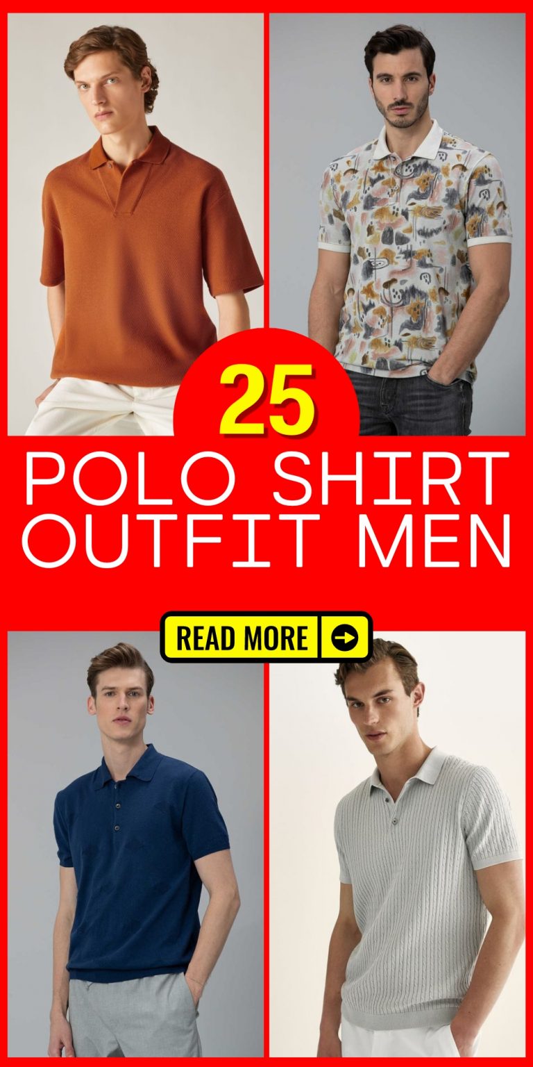 Versatile Polo Shirt Outfits for Men: Style Guide for Every Occasion ...