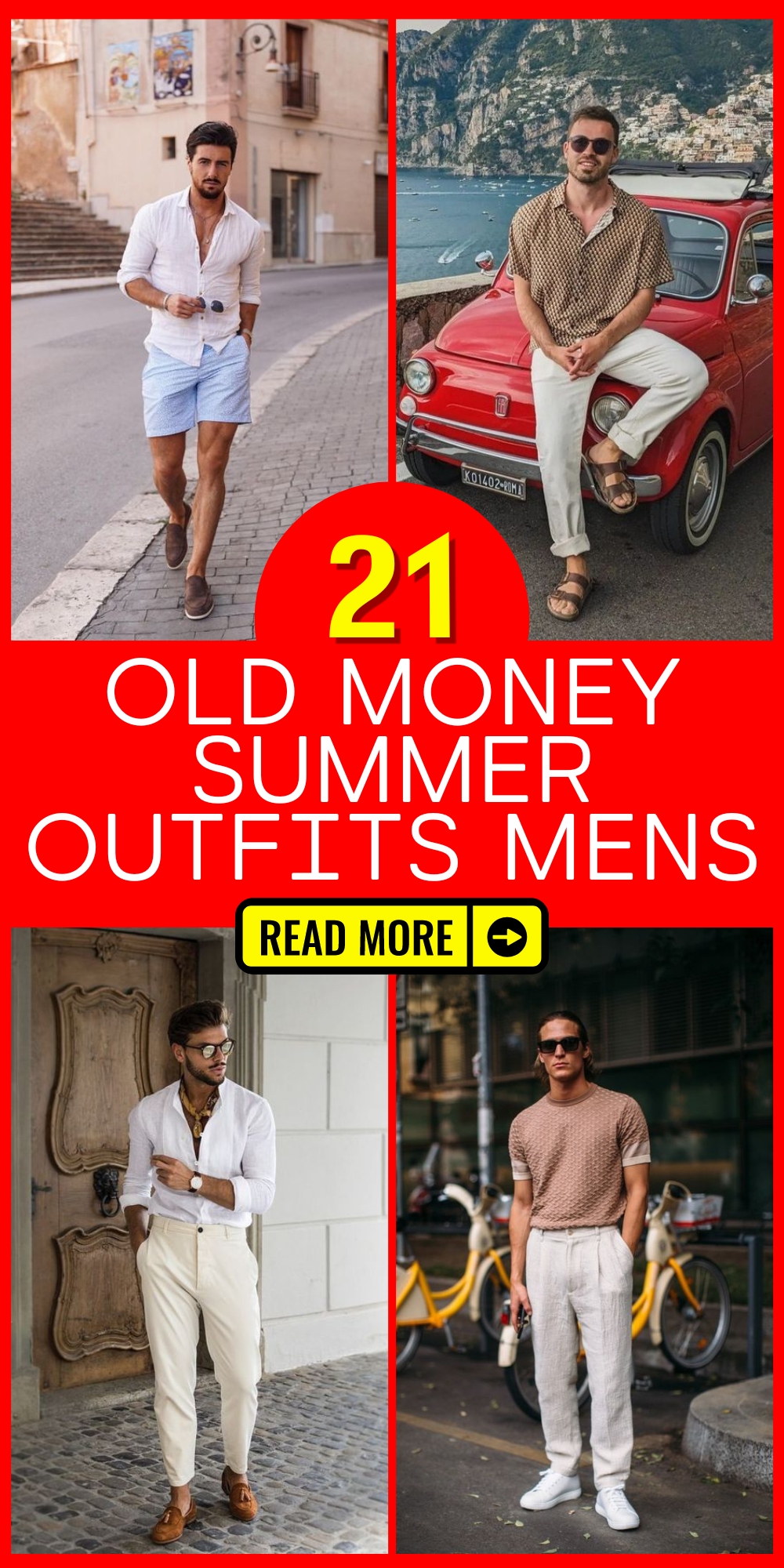 Explore Old Money men's styles for summer - class and comfort