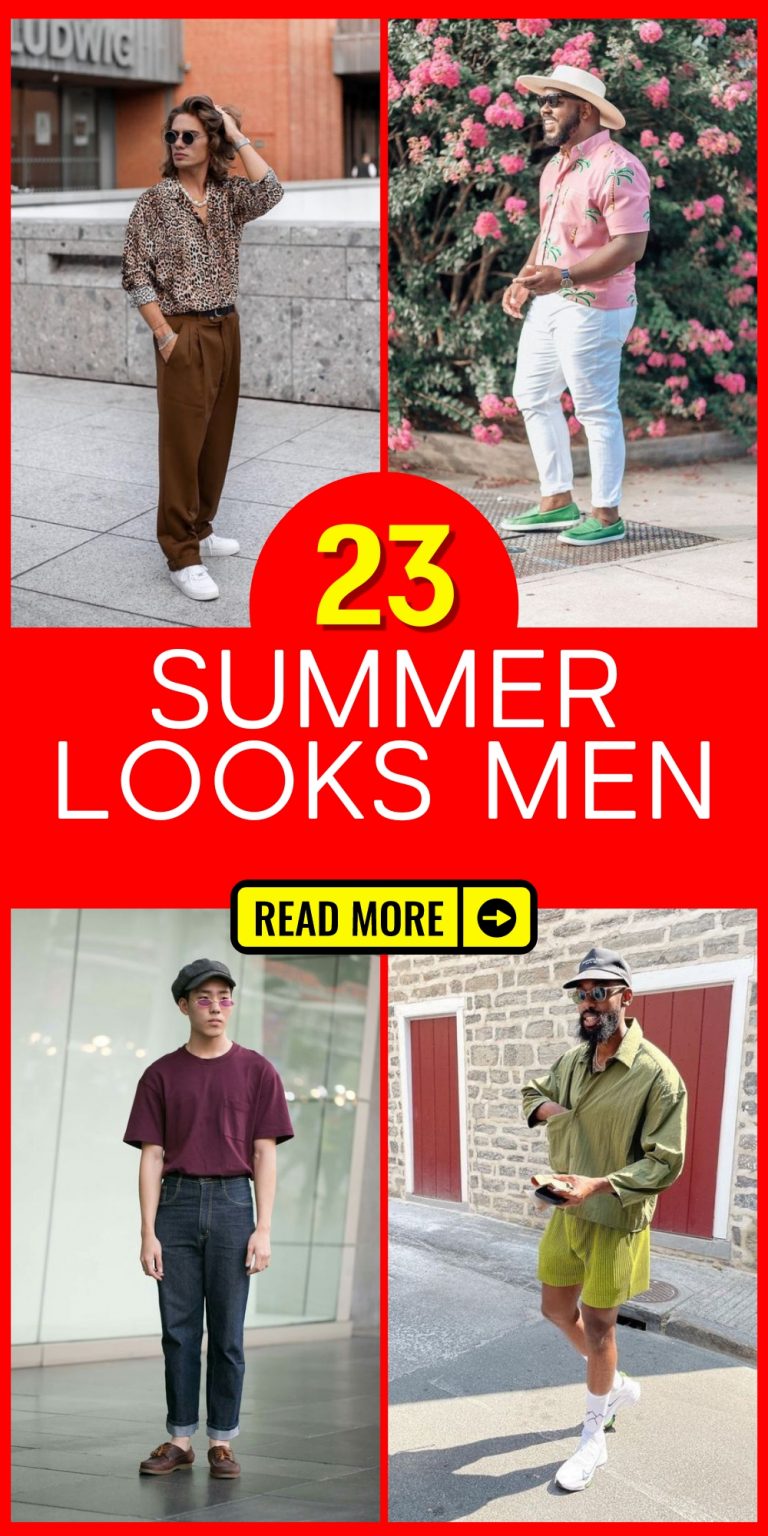 Summer Looks for Men: Outfit Ideas & Trendy Fashion Styles