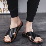 Men's Summer Sandals 2024: Trendy Leather & Comfy Sport Slides