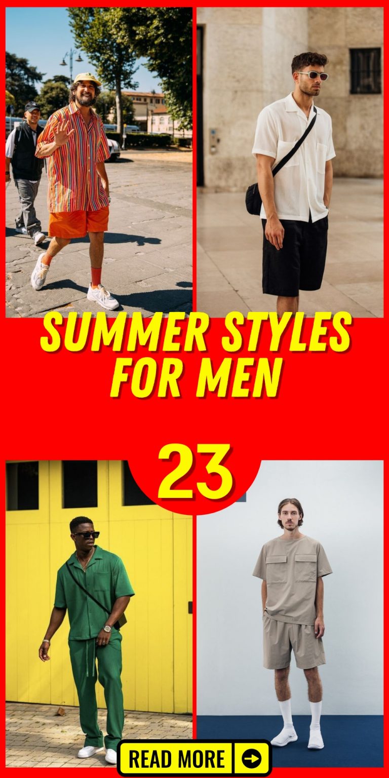 Essential Men's Summer Styles: From Casual to Street Chic