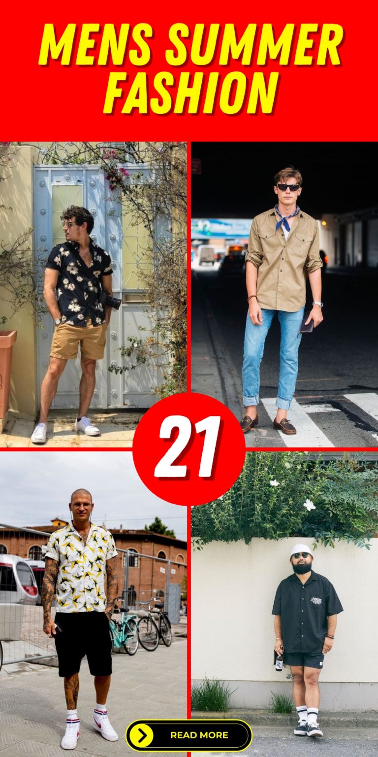 Men's Summer Fashion Guide: Vintage, Casual, and Street Styles