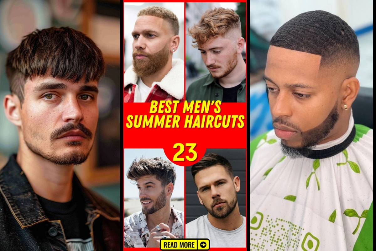 The best men's hairstyles of summer - trends from short to long hairstyles