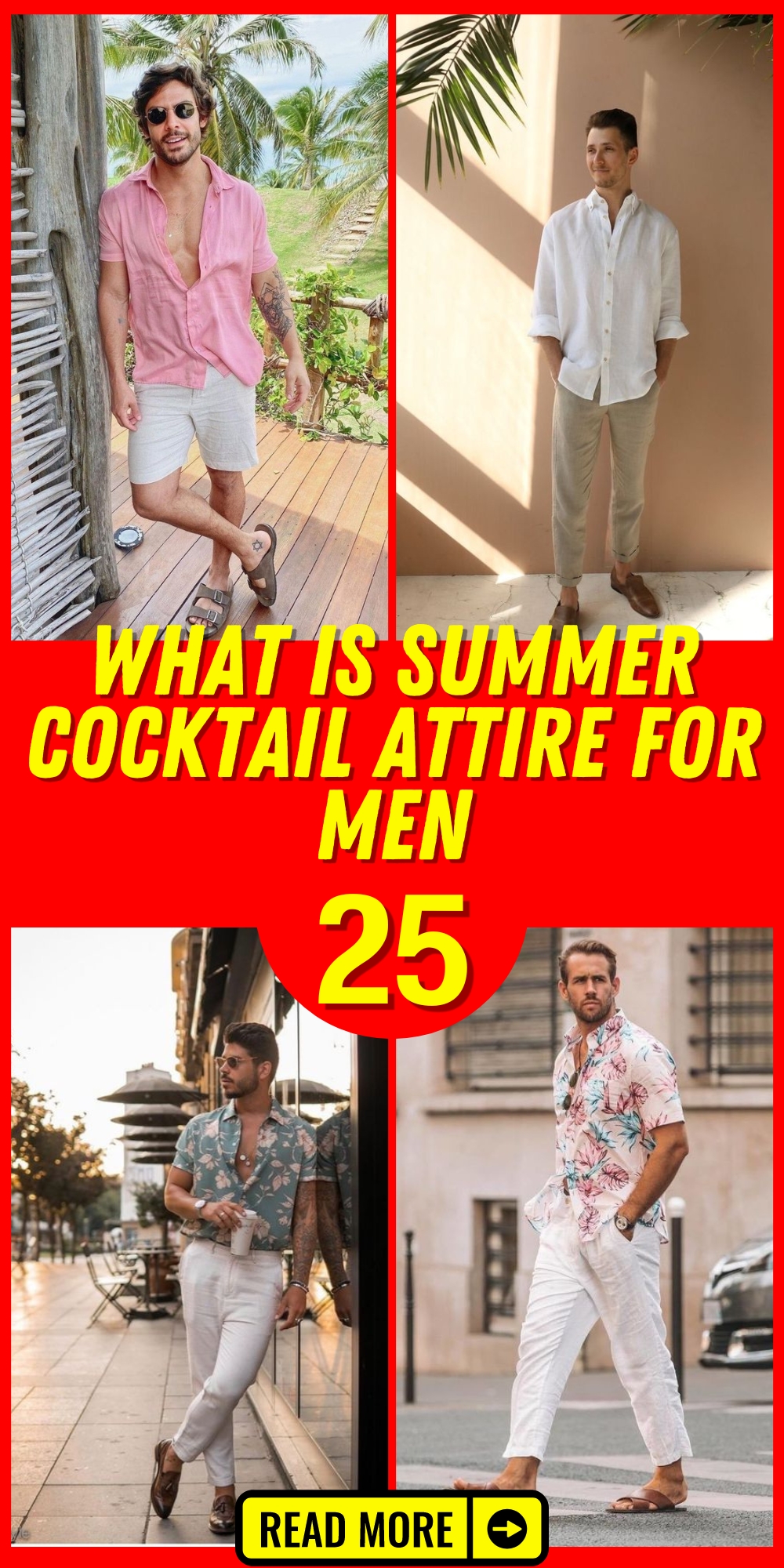 Men's Summer Cocktail Attire: Chic Styles for Parties and Weddings ...