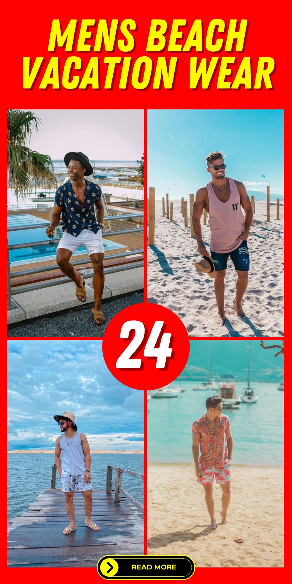 Trendy Beach Vacation Outfits for Men: Style & Comfort Blend - May Update